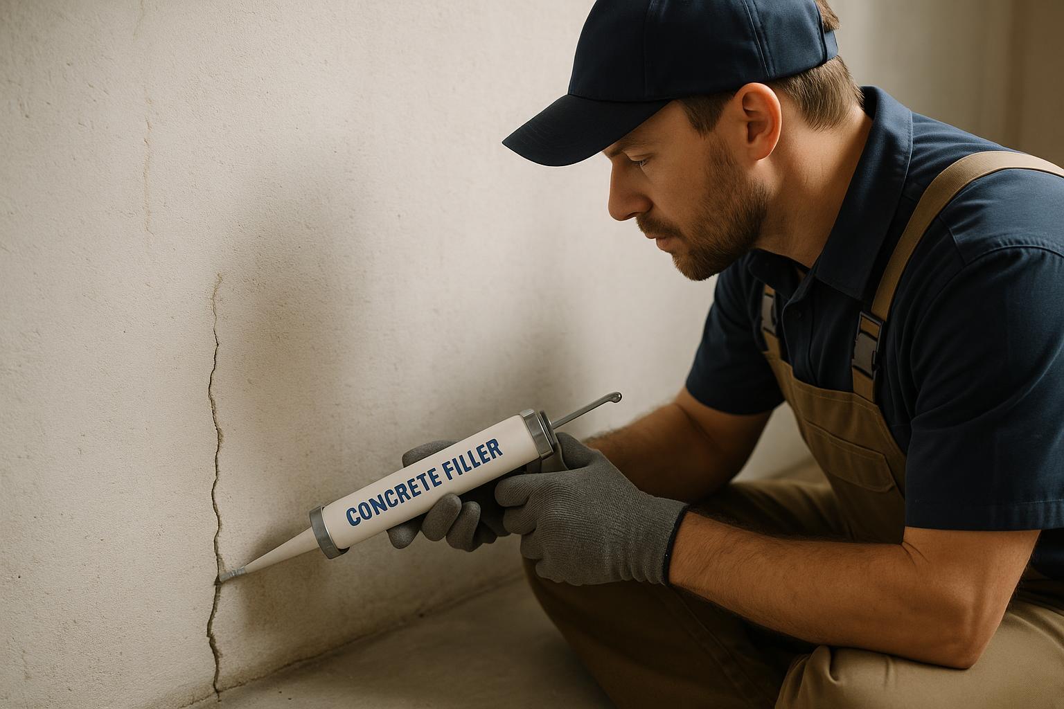 What is concrete filler used for in foundation repairs? | FAQs | CrackPros